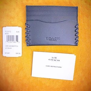 Coach | Bags | Coach Rip Repair Baseball Stitch Card Wallet | Poshmark